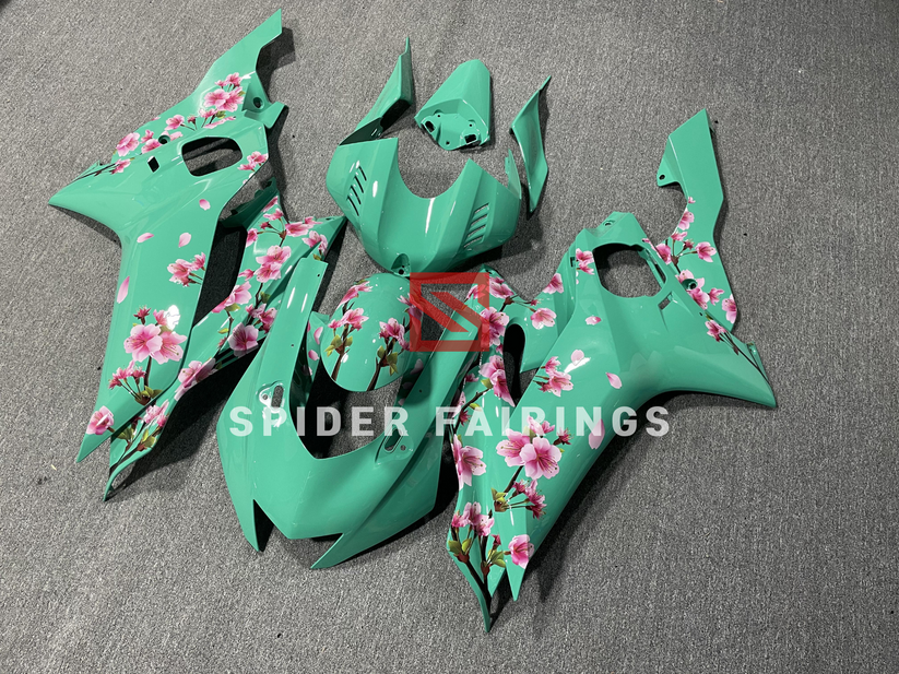 Green Cherry Blossom-Yamaha YZF R6 2017-2022 – SpiderFairings