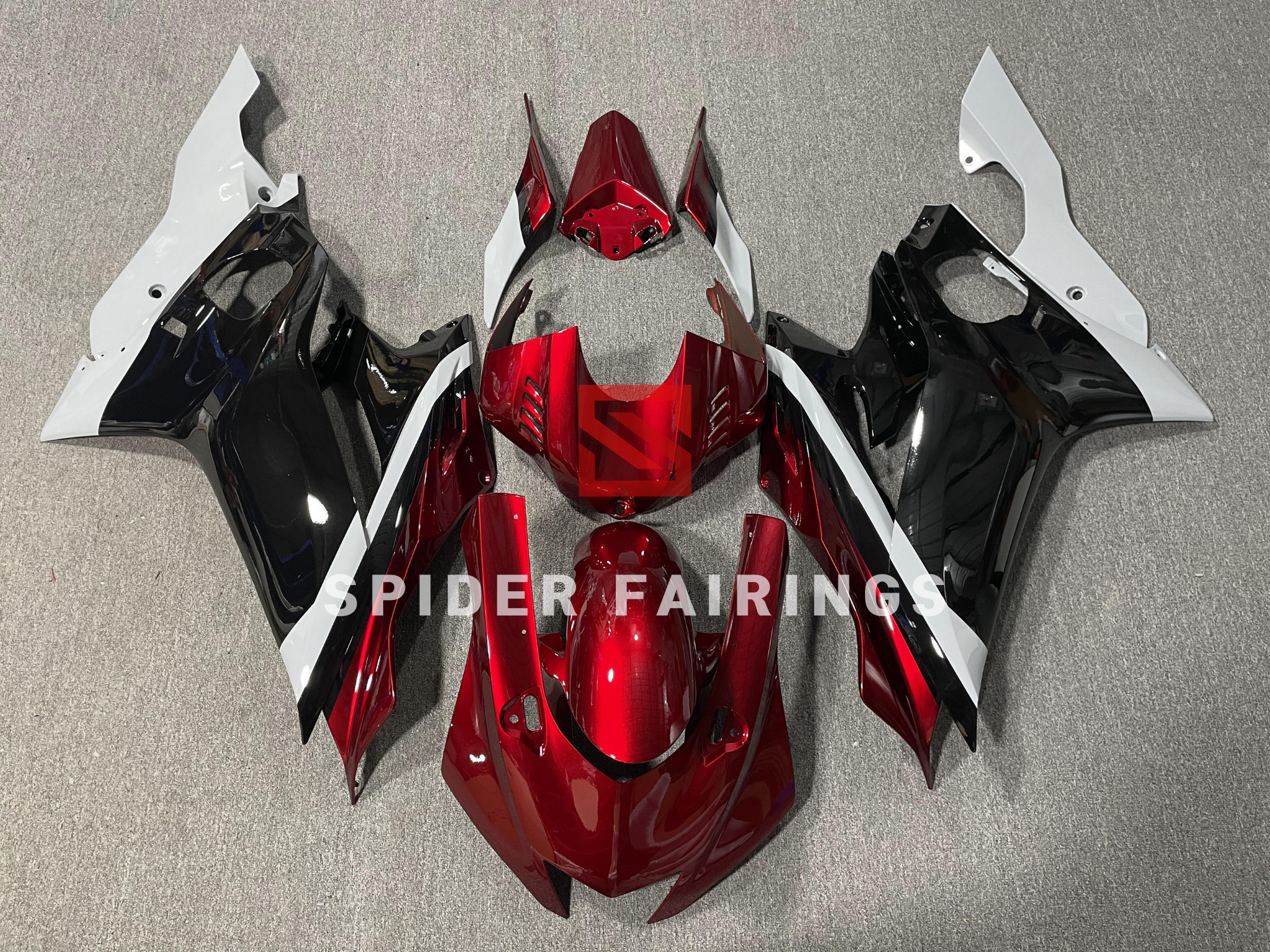 Red,White and Black-Yamaha YZF R6 2017-2022 – SpiderFairings